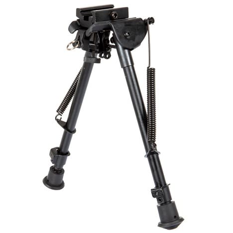 Bipod Pro Extended - 9 traps met Swivel Stud Mount én RIS montage