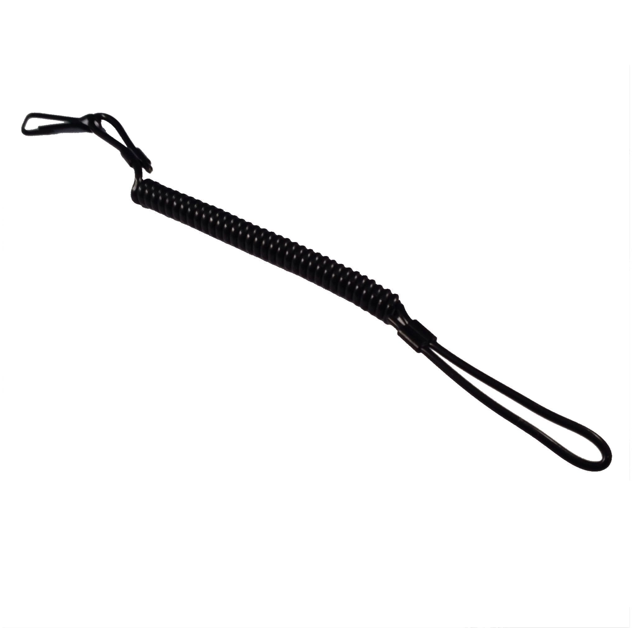 Mil-Tec – Pistol Side Arm Lanyard (zwart) - airsoftneeds.nl