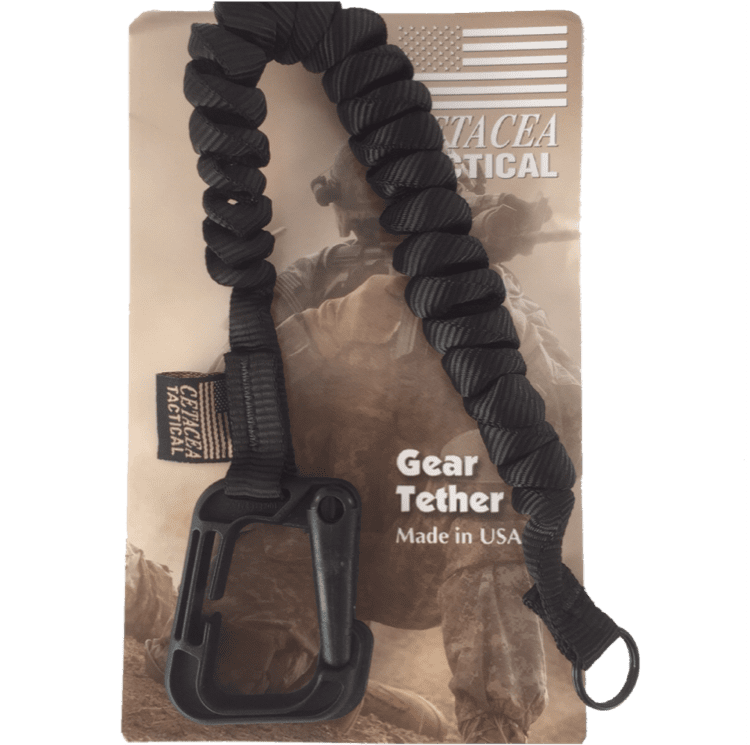 Cetacea Tactical - Poly-Bina Covered Mini Coil Tether (black ...
