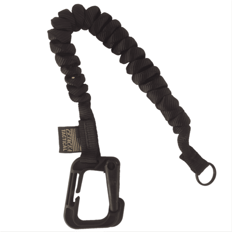 Cetacea Tactical - Poly-Bina Covered Mini Coil Tether (black ...