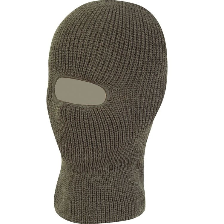 Kombat UK – Open Face Balaclava (olive) - airsoftneeds.nl