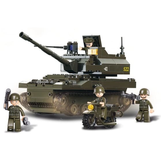 Sluban – Heavy Battle Tank – 258 pcs - airsoftneeds.nl