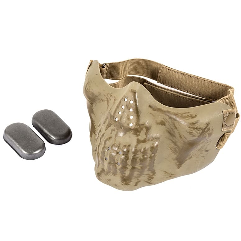 Phantom – Skull Mask MK2 (tan) - airsoftneeds.nl