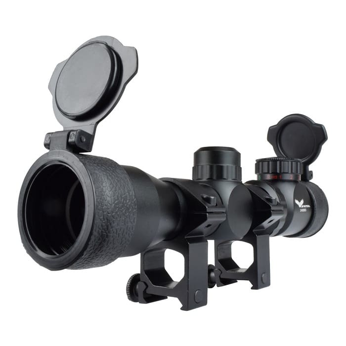 JS-Tactical – Tactical 2-6x28E Electric Scope - airsoftneeds.nl