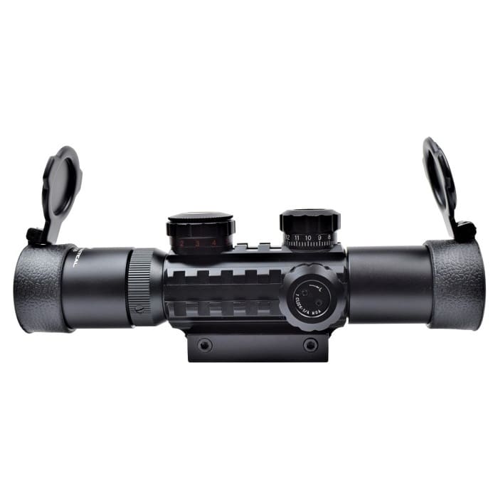 JS-Tactical – Tactical 3-9x26E Electric Scope Met Rail - airsoftneeds.nl