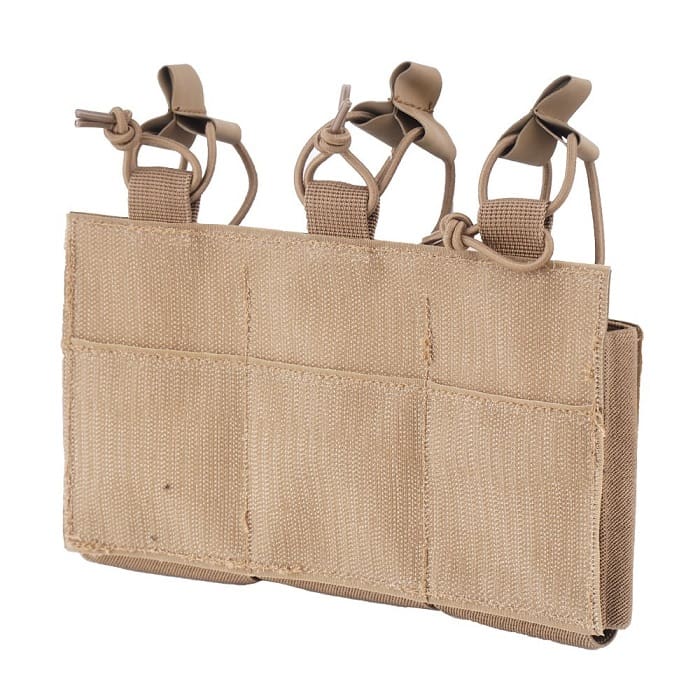 Mil-Tec - AR15 Mag Holder – Velcro Back – Triple (dark coyote ...