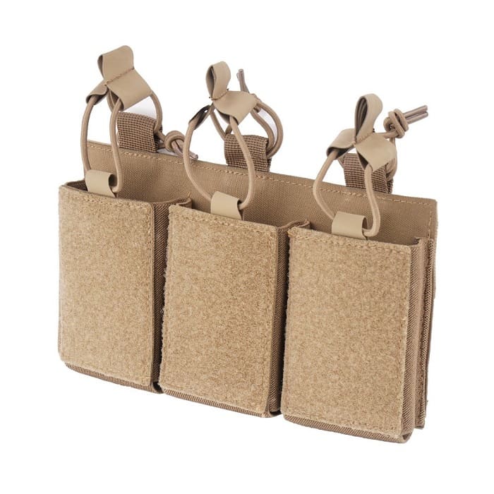 Mil-Tec - AR15 Mag Holder – Velcro Back – Triple (dark coyote ...