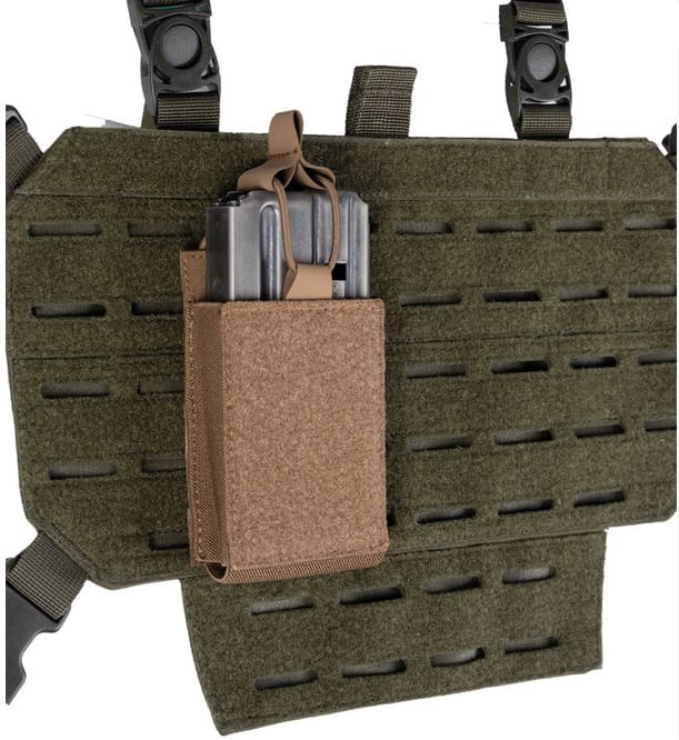 Mil-Tec – AR15 Mag Holder – Velcro Back – Single (dark coyote ...